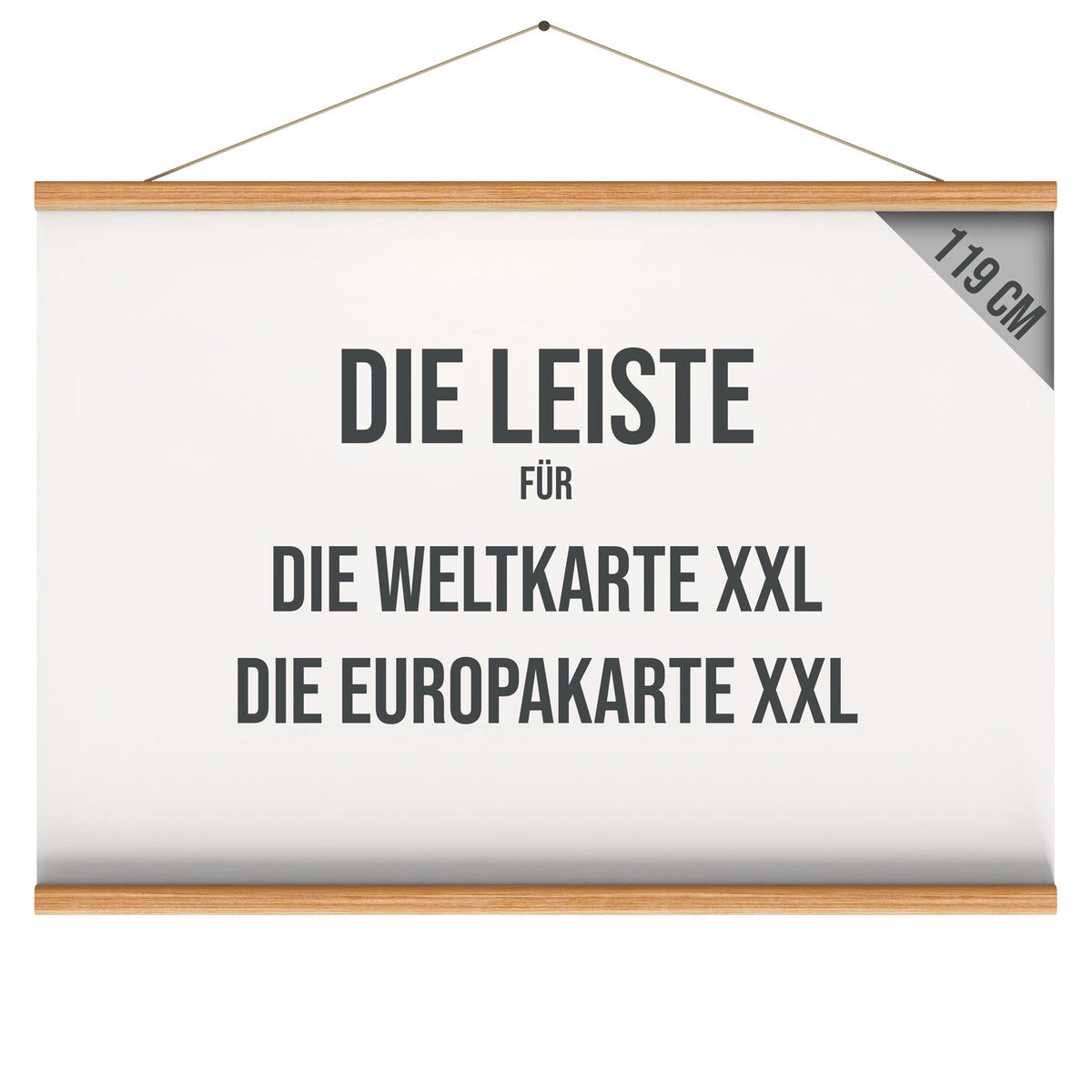 Die Leiste 📌 I Vacentures magnetische Karten - VACENTURES - Die Weltkarte